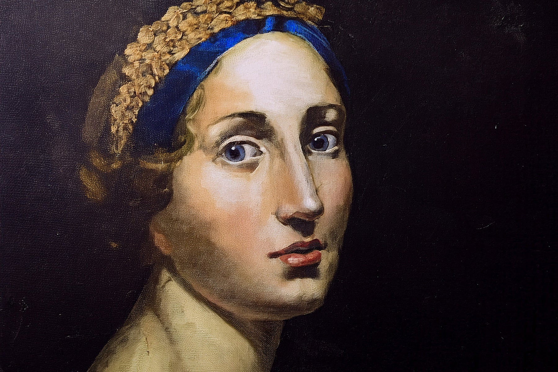 The Muse with the Azure Band – Artbalcao